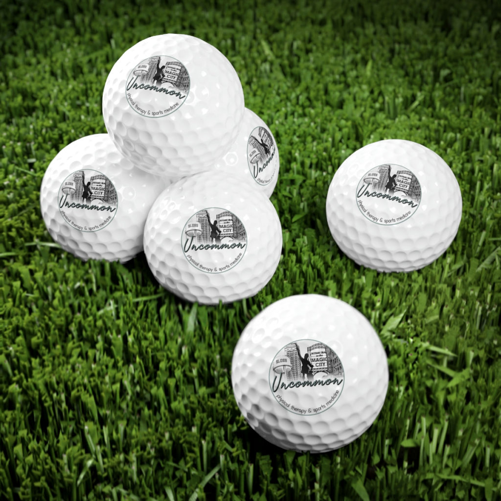 Golf Balls, 6pcs – Uncommon Physical Therapy